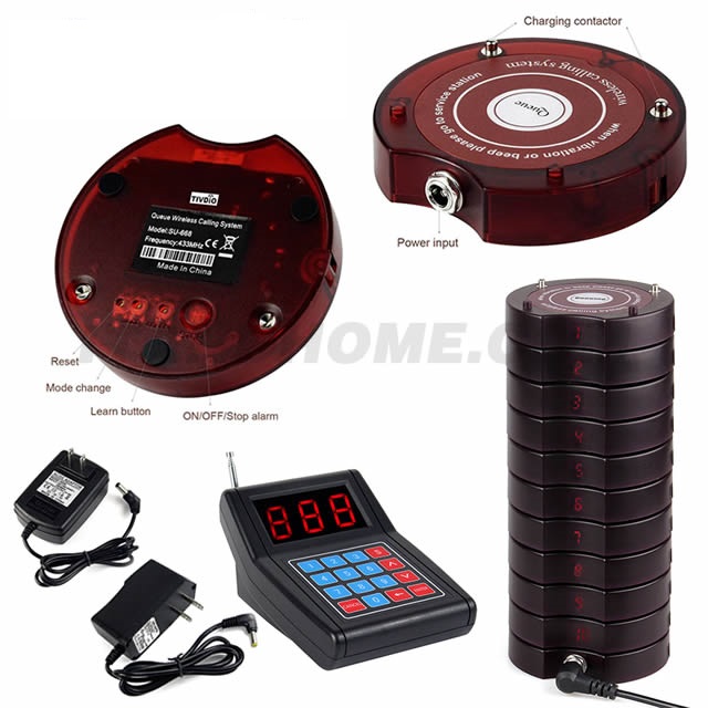 Calling System 1km Connection Wireless Guest Paging Queuing System