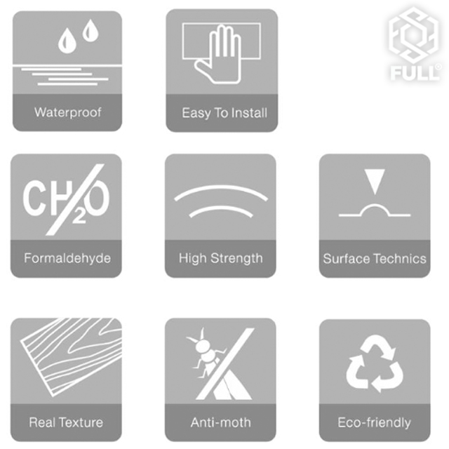 Polystyrene (PS) Floor Cornice Modern Style FULL-MFC-01